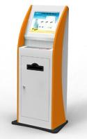 China Custom 17 Inch LCD Touch Screen Information Kiosk with NFC Card Reader 110-240V for sale