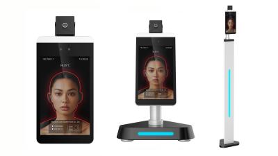 Chine Main faciale de la reconnaissance 100ms 20W DC12V aseptisant le kiosque d'affichage à cristaux liquides à vendre