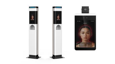 Chine Thermomètre d'aseptisant de main de reconnaissance des visages de 30CM Android 7.1.2 à vendre