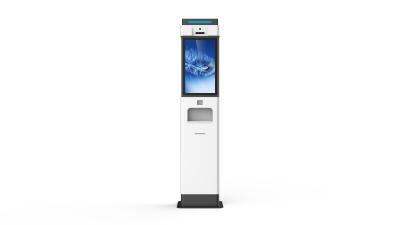 Chine Terminal vidéo de la température d'assistance de visage d'aseptisant de main de Touchless 1290 x 1080 à vendre