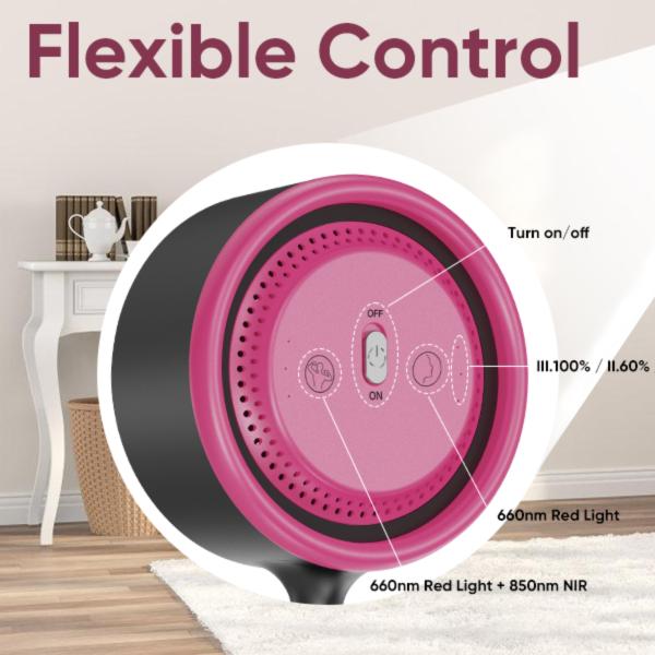 Quality Floor-standing 30W Infrared Light Therapy Lamp with 660nm & 850nm Dual Wavelength for sale