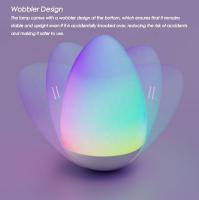 China Remote Control Dimmable Portable Table Lamp with 2700K Warm White LED Mood Lighting for sale