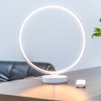 China Remote Control Circle Table Lamp 8W LED Mood Lamp with 2700K Warm White Light for sale