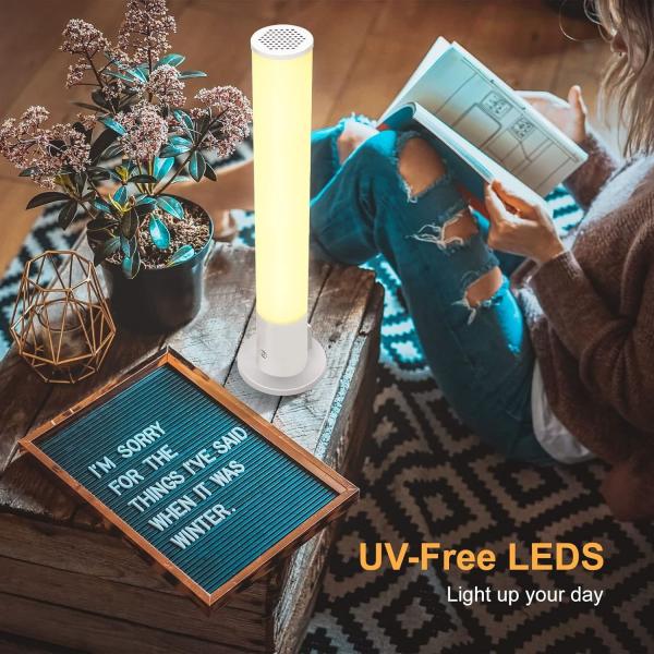 Quality 100V - 240V Daylight Simulation Lamp with Remote Control and Adjustable Colors for sale