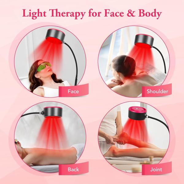 Quality Adjustable Height Red Light Therapy Light with Remote Control and 660nm and for sale