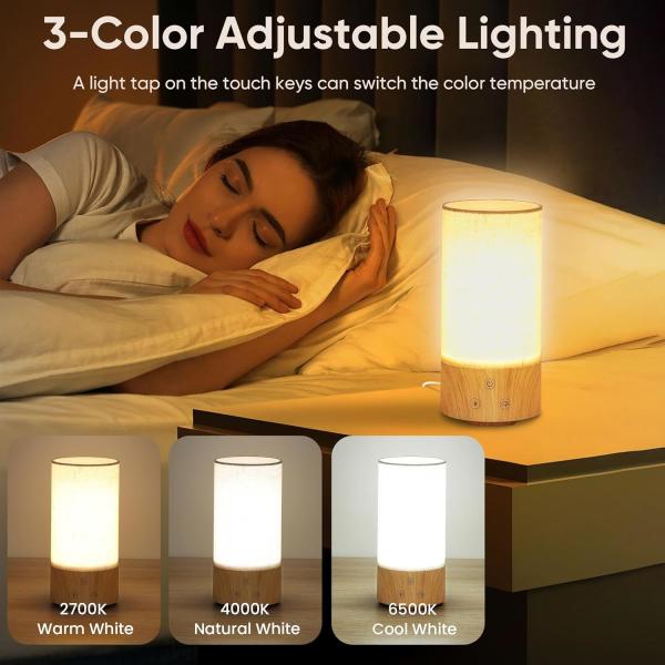 Quality 10000 Lux Light Therapy Desk Lamp with 3 Color Temp and Adjustable Brightness for sale