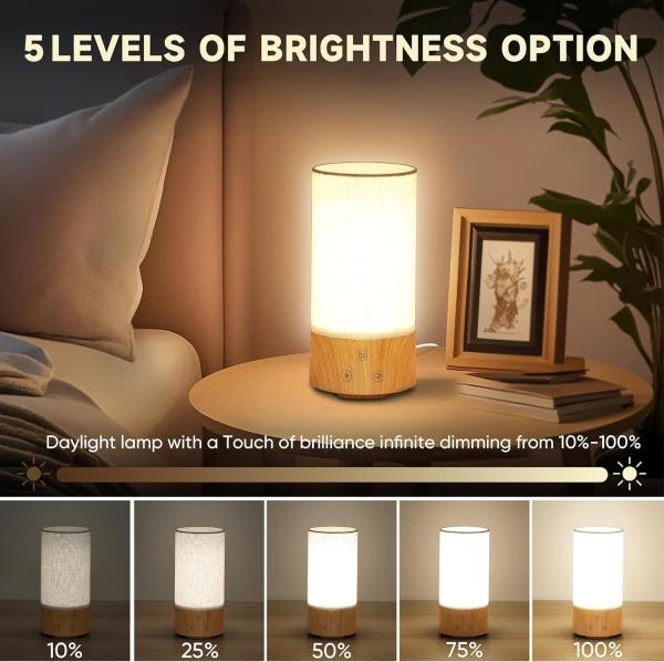 Quality VALED Cylindrical 10000 Lux Mood Therapy Light with 2700K-6000K Color Temp and 50000 Hours Working Time for sale
