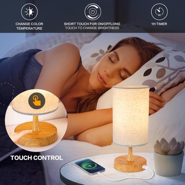 Quality Modern LED Sad Lights 1000LUX Sleep Therapy Lamp Dimmable 3 Color Temperature Timer for sale