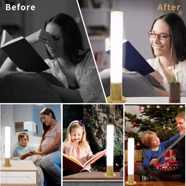 Quality Cylindrical Daylight Simulation Lamp 10000LUX with APP Control and 16W Power for for sale