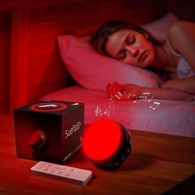 China 630nm Red Light Therapy Lamp with White Noise and Portable Design for Comfortable Sleep for sale