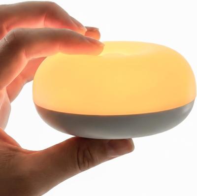 China Baby Night Light, 0 Blue-Light Nursery Egg Light for Breastfeeding, Flip Design, Soft BPA Free, 3 Colors & Dimming, Rechargeable Portable Touch Nightlight for Kids Toddler for sale