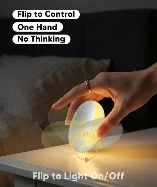 Quality Baby Night Light with 1200mAh Battery 3 Color Temperatures and Auto-Off Timer for sale