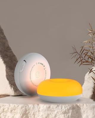 China Baby Night Light with 1800K Amber Light BPA-Free Silicone Rechargeable Nursery Lamp for sale