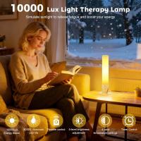 China 670nm Red Light Sleep Lamp with Dimmable Brightness and Timer Function for Comfortable Sleep for sale