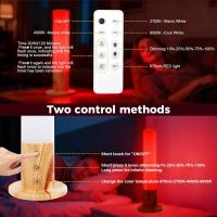 China 670nm Red Light Sleep Lamp with Dimmable Brightness and Timer Function for Comfortable Sleep for sale