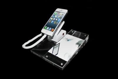 China Cellphone Bracket Alarm with Acrylic label for All brand phone exhibit for sale