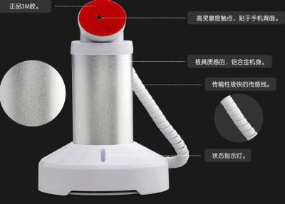 China COMER tablet computer mobile phone display alarm holder, acrylic mobile phone display stand for sale