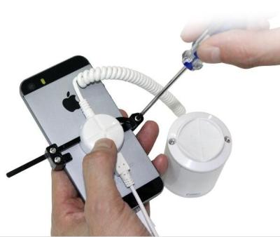 China COMER Cell Phone Anti Theft Devices Alarm System Security Display Cable Lock Stands Holders for sale