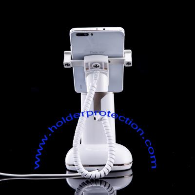 China COMER countertop cell phone display stand alarm and security system for mobile phone for sale