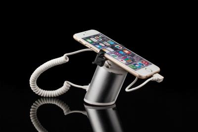 China COMER counter display holders security gripper stands, clamp cradle for cellular phone for sale