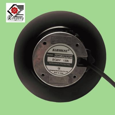 Cina Struttura di alluminio della lega con cuscinetto a sfera del ventilatore centrifugo 133X91mm di CC di 4150RPM 24V 48V in vendita
