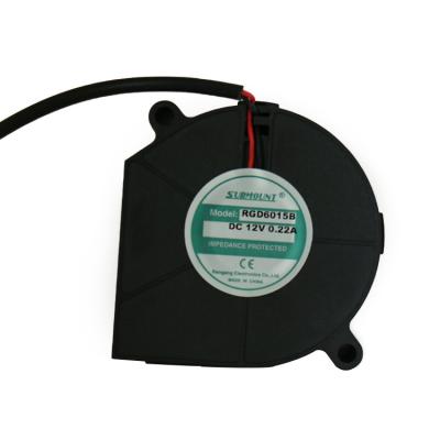 Cina Il nero impermeabile del fan 5V del ventilatore di CC di 60x60x15mm per dissipazione di calore in vendita