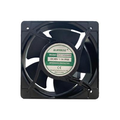 Cina elettroventola impermeabile assiale 150x150x50mm a prova d'umidità di CC 48V in vendita