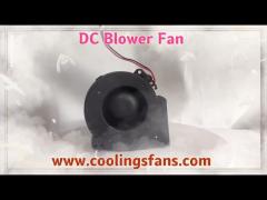 Forte 9733 fan senza spazzola a 4 pollici 97x33mm impermeabile ad alta velocità del ventilatore della turbina 12V di CC 24V