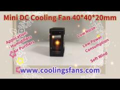 Silent Brushless 40mm Case Fan , 24V Computer Fan Free Standing