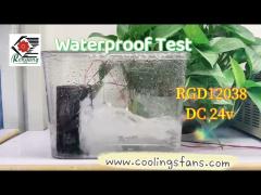 RGD12038 DC24v Cooling Fan IP68