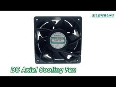 Waterproof DC Axial Cooling Fan DC24V 5 Blades High Speed IP68