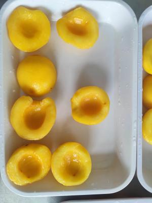 China Grade A Firm Texture Canned Yellow Peaches without Preservatives for sale