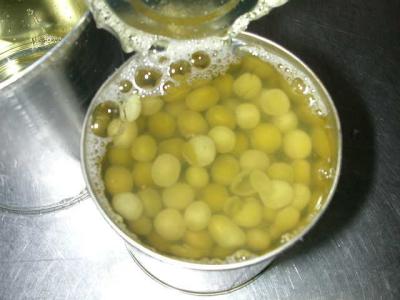 China Fresh And Soft Taste Canned Green Peas with Easy Open Lid Meets Food Safety Regulations for sale