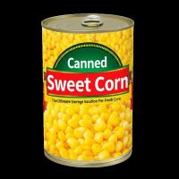 China Canned Sweet Corn 1080 Cartons per 20GP BRC HACCP HALAL IFS ISO Certified for sale