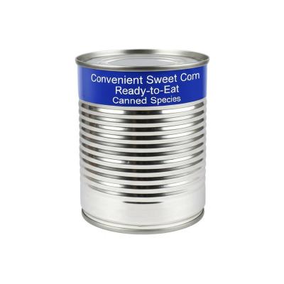 China Gemakkelijke suikermaïs in blik Klaar en gemakkelijk op te slaan Ingeblikte soorten blik of blik Te koop