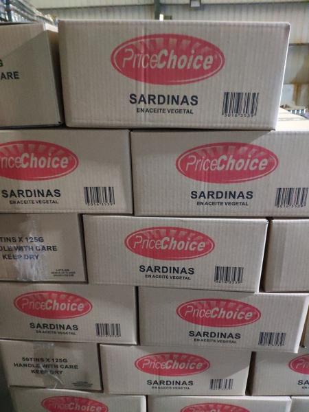 Ready To Eat Canned Sardines In Vegetable Oil
