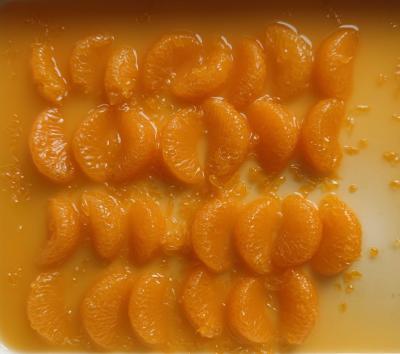 China 2500g Sweet Vegan Mandarin Orange Canned In Tin No Gluten 0.2-0.6 Total Acid for sale