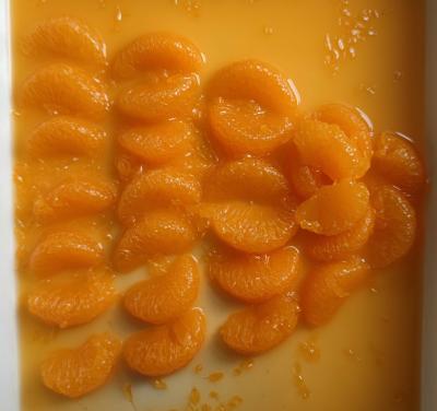 China Whole Segmented Mandarin Orange In Sugar Syrup With Sweet Concentrate for sale