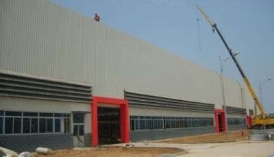 China light steel prefab workshop building in Ethiopia for sale
