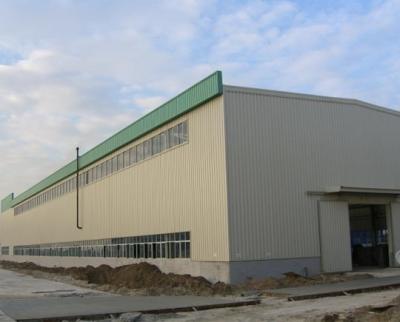 China light prefab steel structure PU panel warehouse for sale