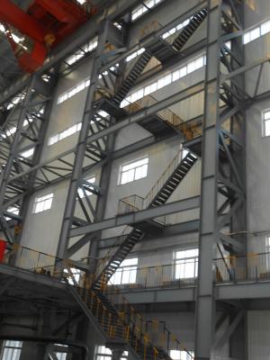 China prefab steel fabrication workshop layout for sale