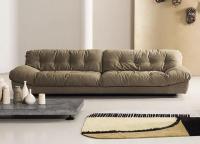China Living Room Leather Sofa Comfortable Seating 80x35x30 Inches for sale