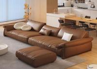 Quality L-Shaped Leather Corner Sofa for sale