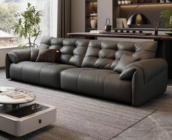 Quality Convertible Leather Sofa Bed for sale