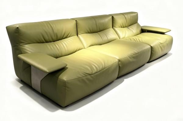 Quality High Grade Cowhide Leather Sofa for Living Room for sale
