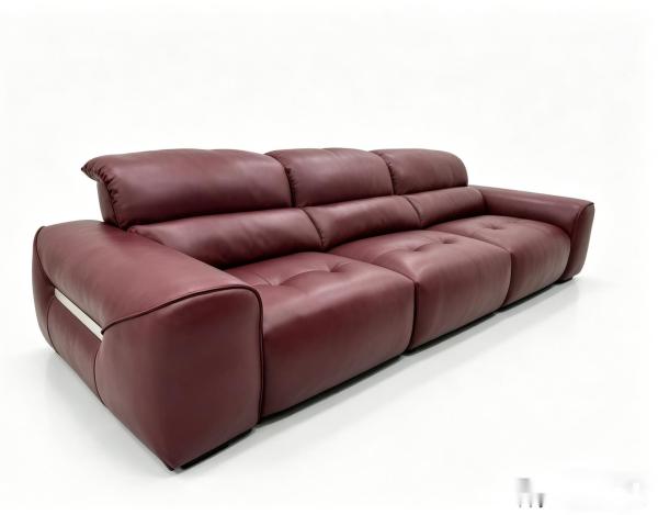 Quality Waterproof Wear Resistant Genuine Leather Couch for sale