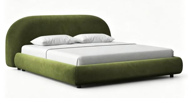 Quality Large Family Oversized Leather Upholstered Bed for sale