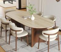 China Italian Minimalist Dining Table For Modern Office And Commercial Spaces for sale