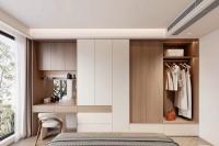 China Integrated Bedroom Wardrobe & Dressing Table Unit Customizable Size for sale