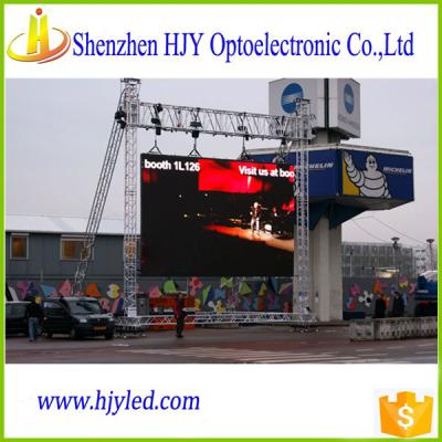 China Low Power Consumption P6 Outdoor SMD fixed billboard big led tv for sale